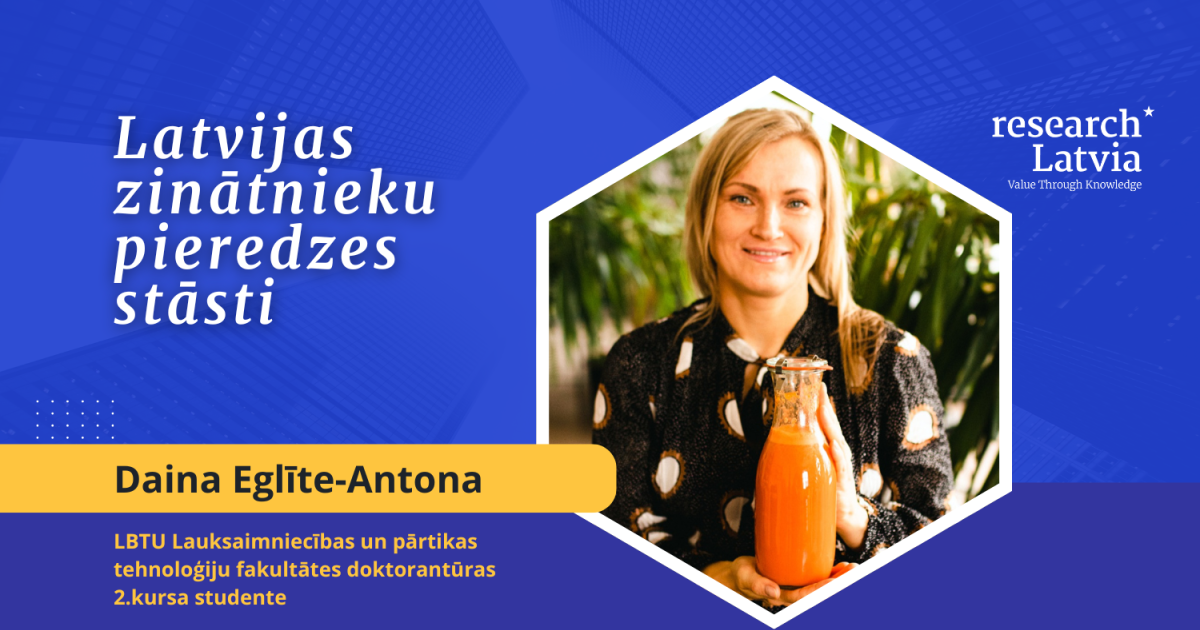 Pārtikas produktu radīšana un fermentēšana: jaunās pētnieces Dainas ...