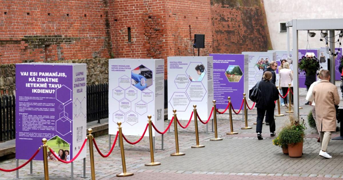 Latvian Council of Science Opens "Science Street" in Old Riga and ...