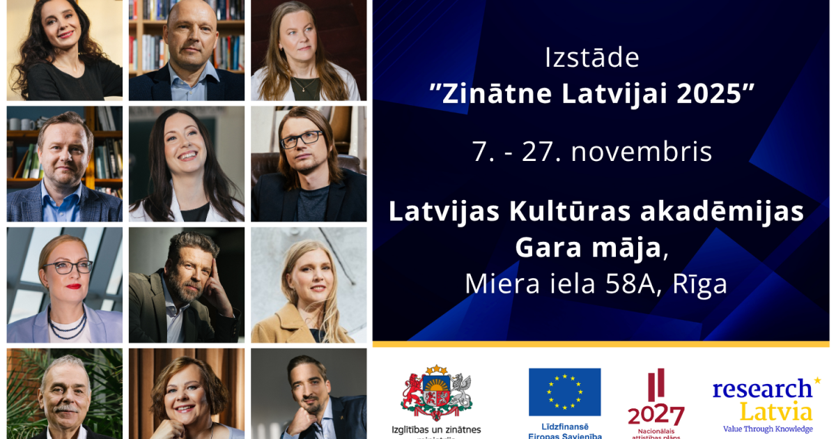 Novembrī ceļojošā izstāde "Zinātne Latvijai 2025" apskatāma Latvijas ...